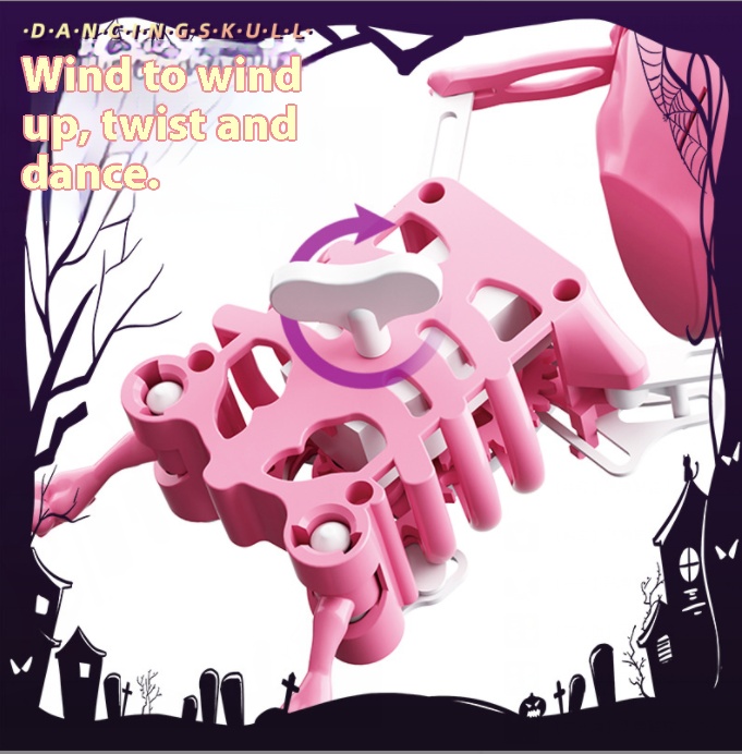 Skeleton Man Dancing Swing Spring 3D Printed Fun Little Toy Skeleton ...